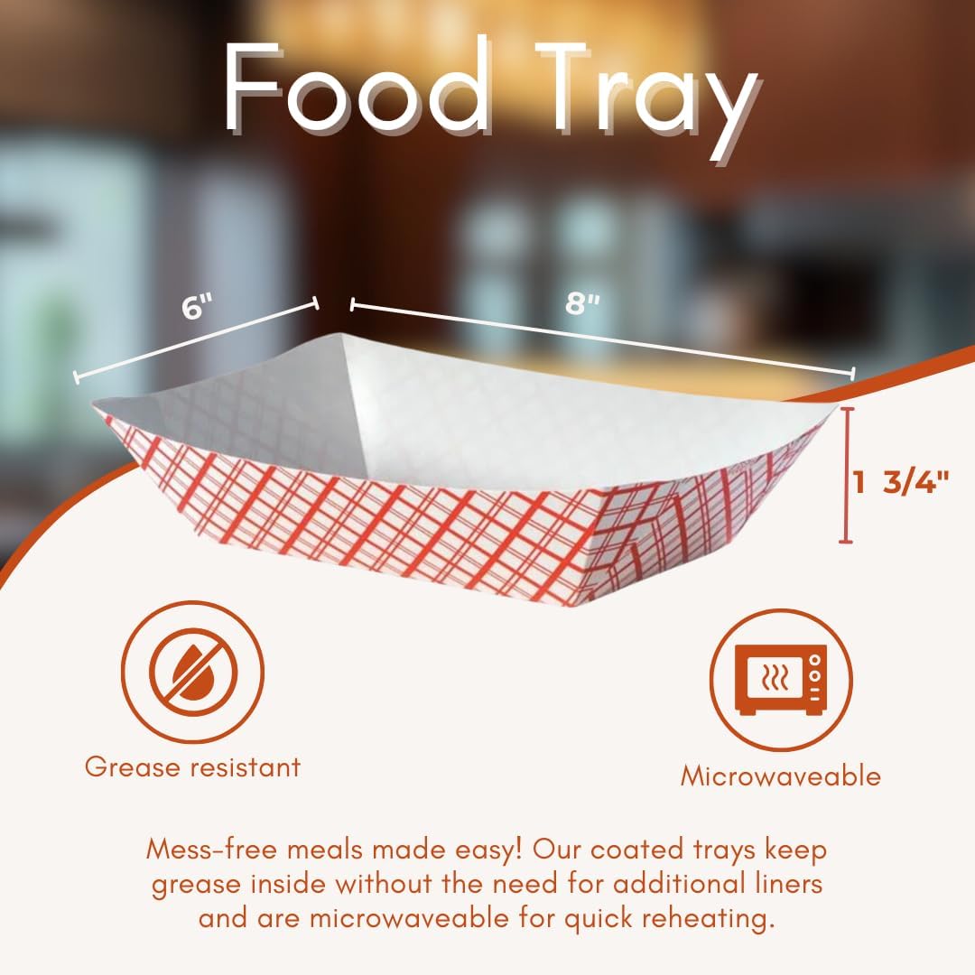 Medium Paper Food Boat – C-Store Packaging